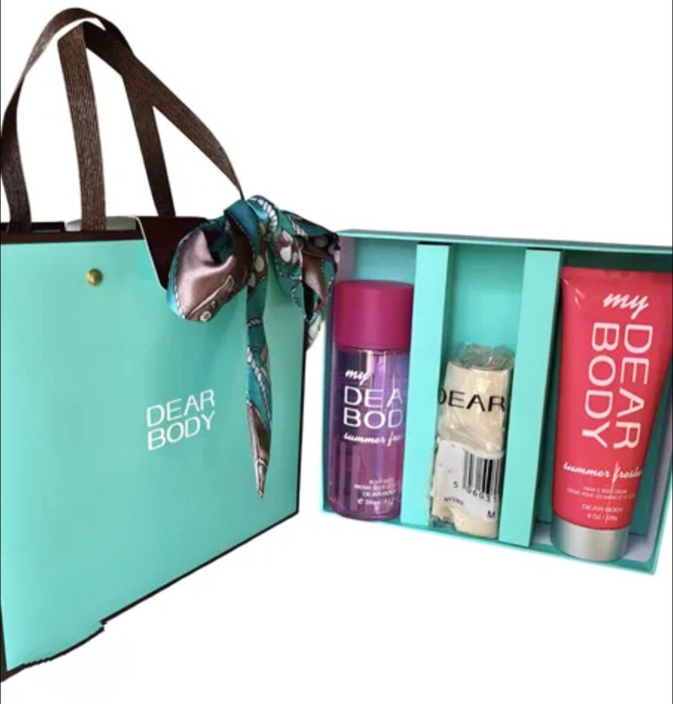 Combo Body Splash+Ropa Interior+Crema Dear Body – Rubita Tienda